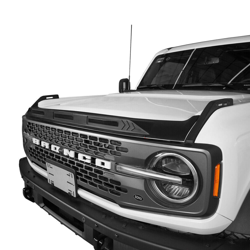 Aegis Beacon Hood Protector with LED Lights for Ford Bronco – Gladiator ...